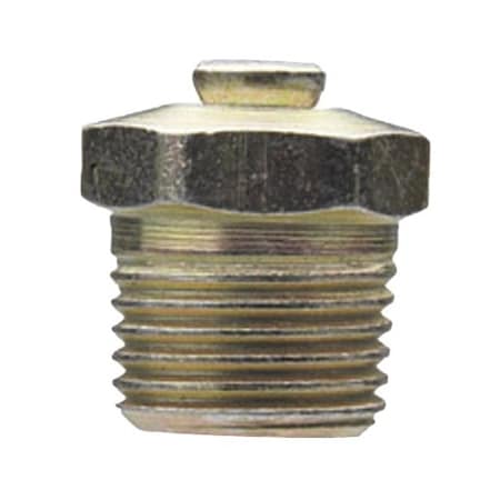 Alemite Grease Fitting, Relief 1/8 in. PTF, 1/2 in. OAL 47200 | Zoro